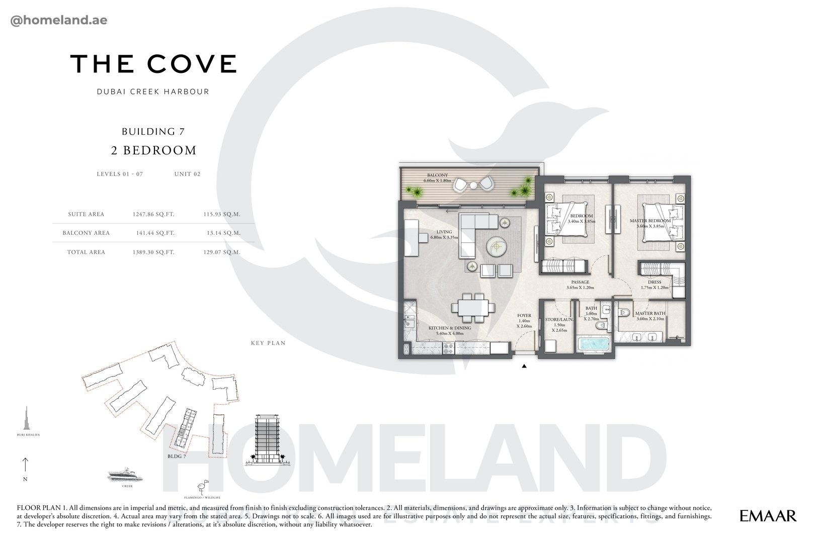 The Cove Buildings 4,5,6,7,8 | Dubai Creek Harbour | by Emaar | Homeland